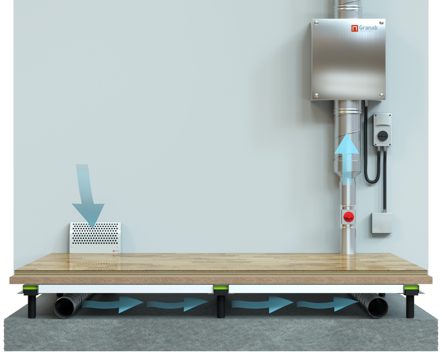 Installationsgolv - Granab